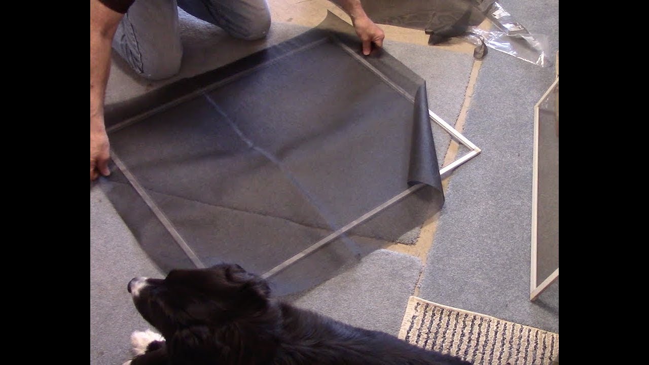 How To Replace A Damaged Window Screen - YouTube