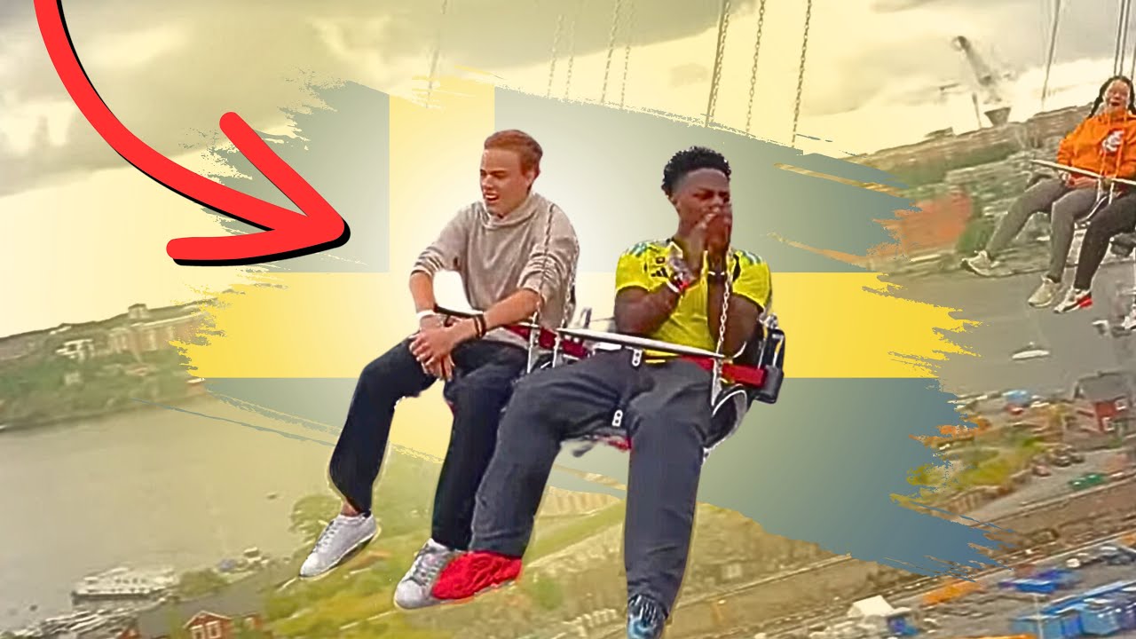 IShowSpeed Went On A Scary Ride In A Theme Park In Sweden…. (He was ...