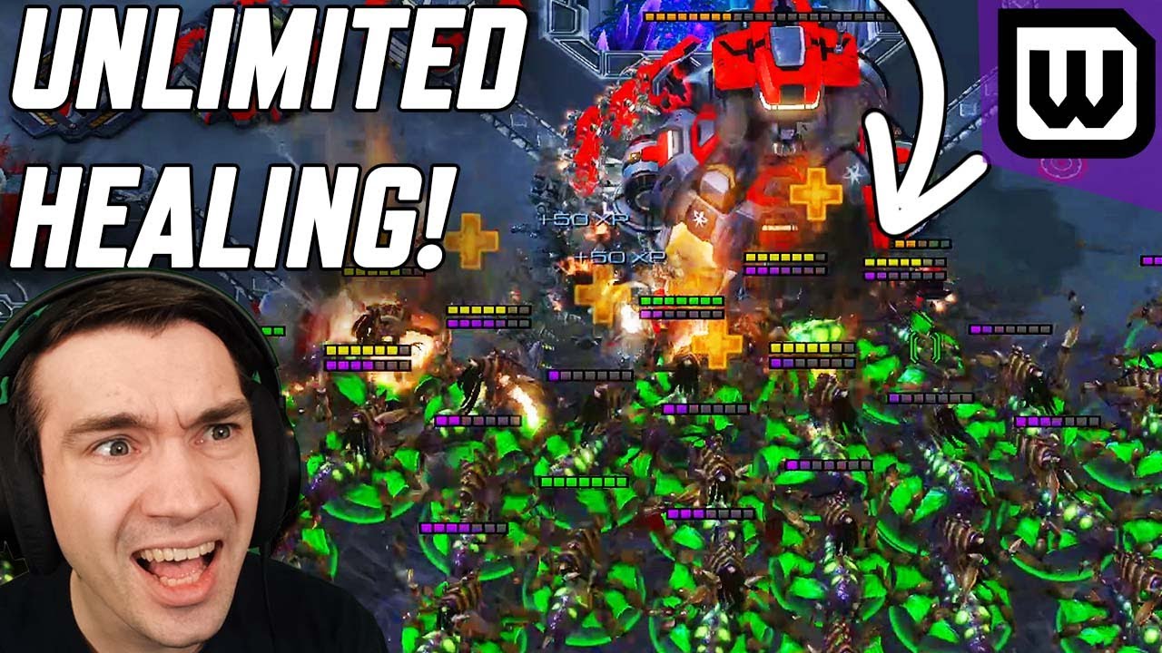 Mass QUEEN & SPINE CRAWLER Only! StarCraft 2 Cheese Hour - YouTube