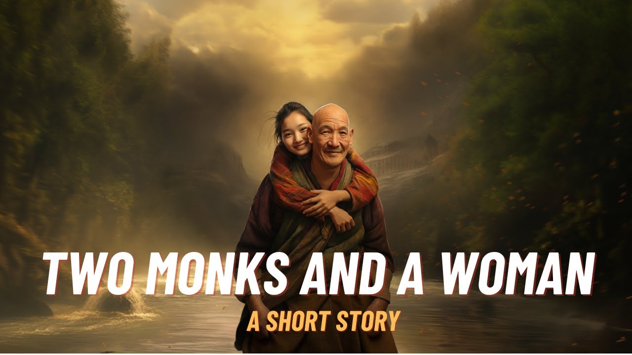Two Monks and a Woman | A Zen Short Story - YouTube