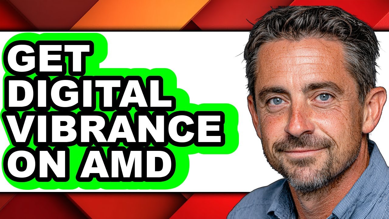 How to Get Digital Vibrance on Amd (only Way) - YouTube