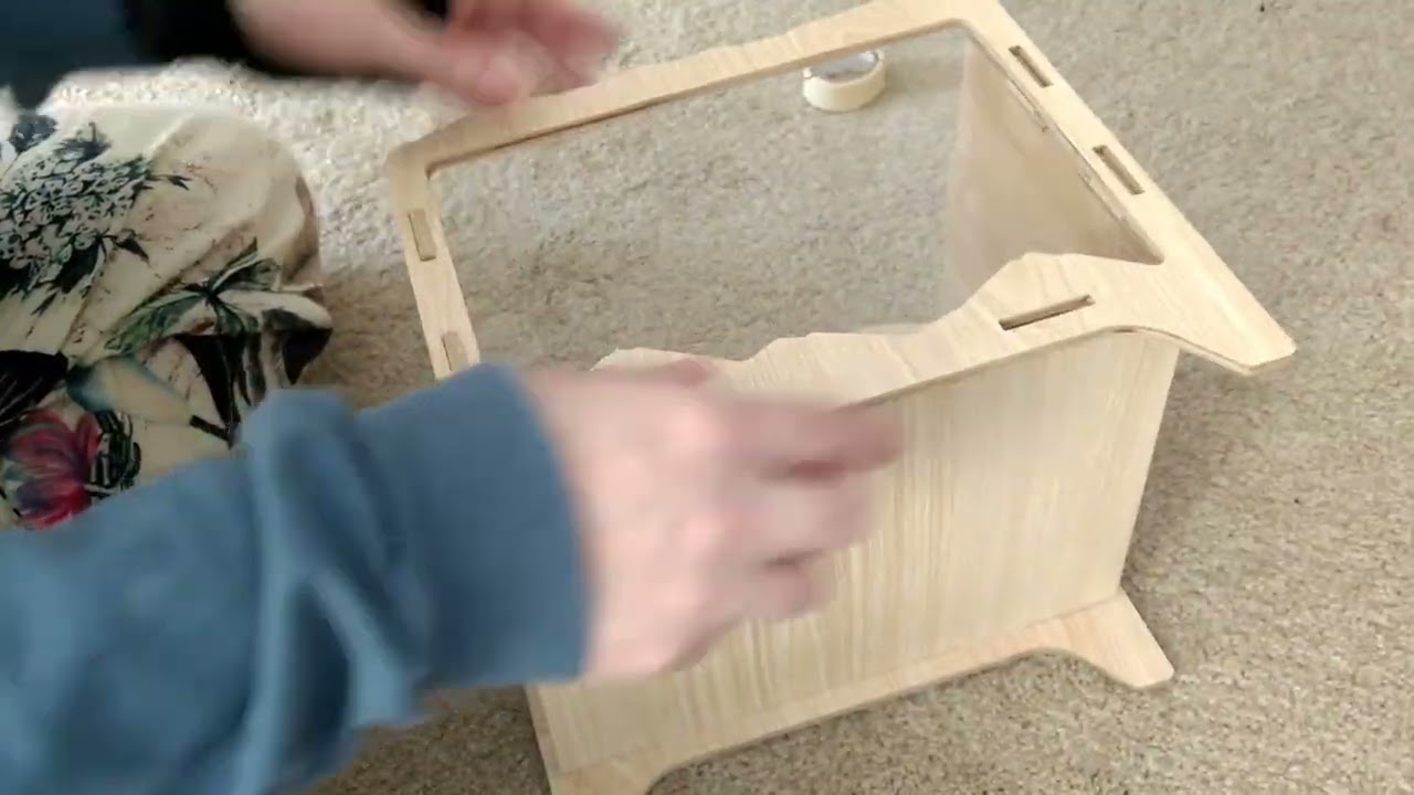 Bucastate Hamster Digging Box review *GIFTED* - YouTube