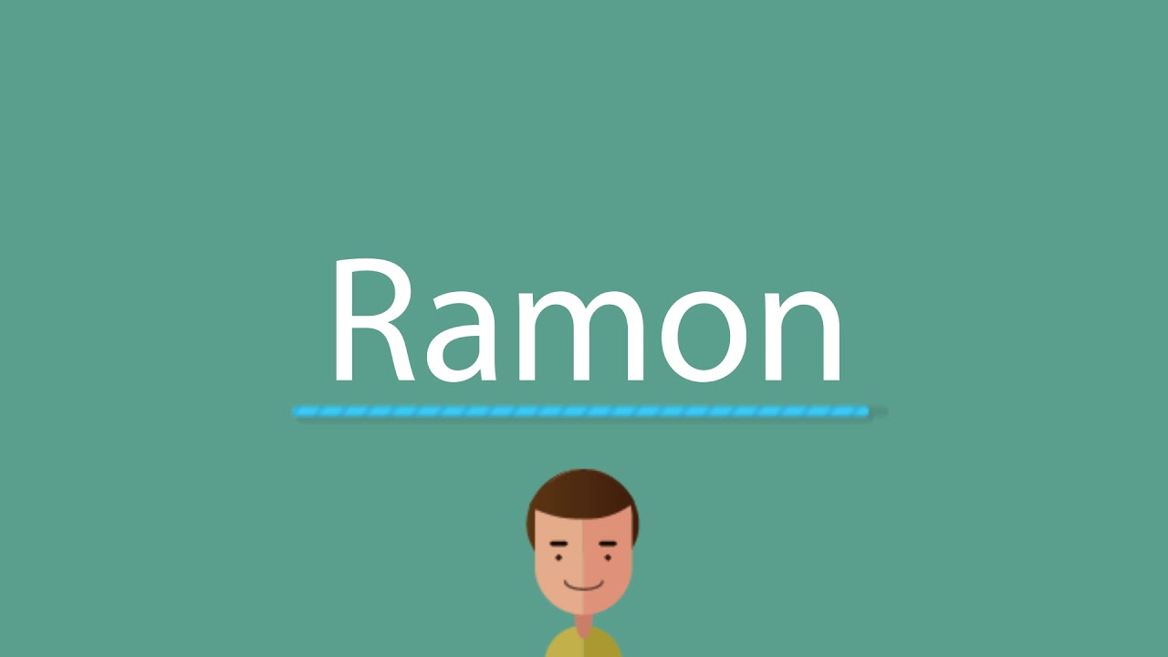 Ramon pronunciation - YouTube