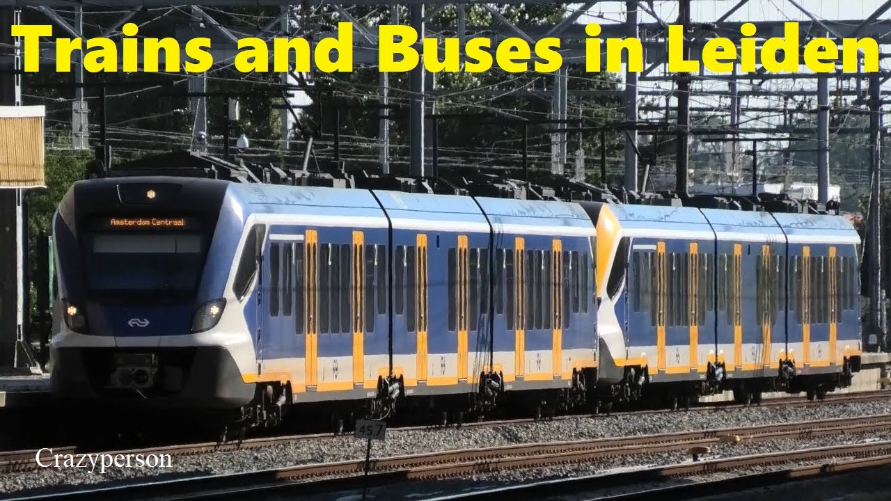 Treinen en Bussen Leiden Centraal - 4 juli 2022 | Korte Versie - YouTube