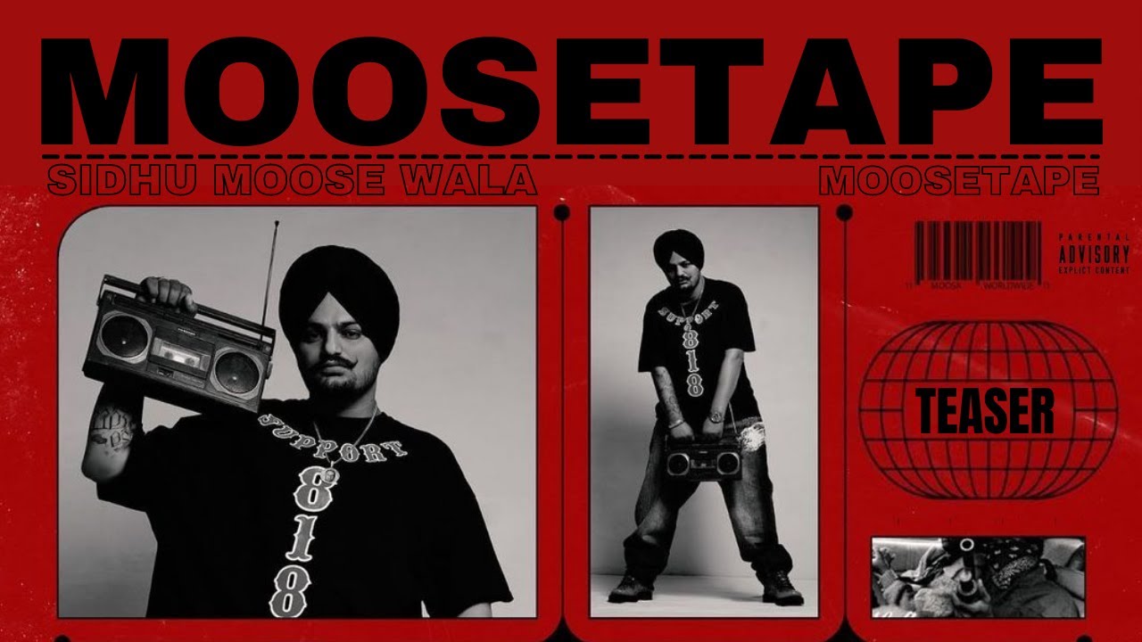 MOOSE TAPE - THE ALBUM (OFFICIAL TEASER) || SIDHU MOOSE WALA || THE ...
