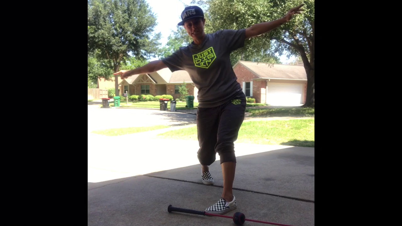 How to practice tilting your body for low pitches - YouTube