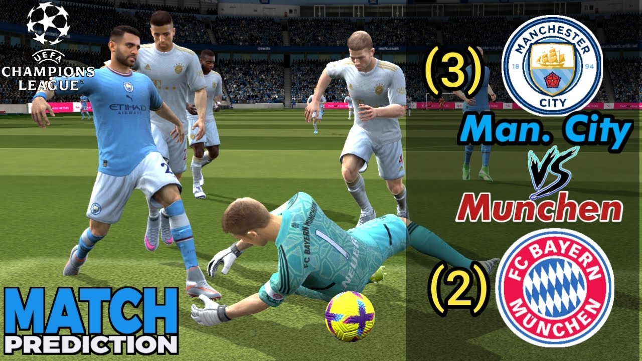 Fifa 16 mod Predict Manchester City vs Bayern UCL Leg 1 #fifa16 - YouTube