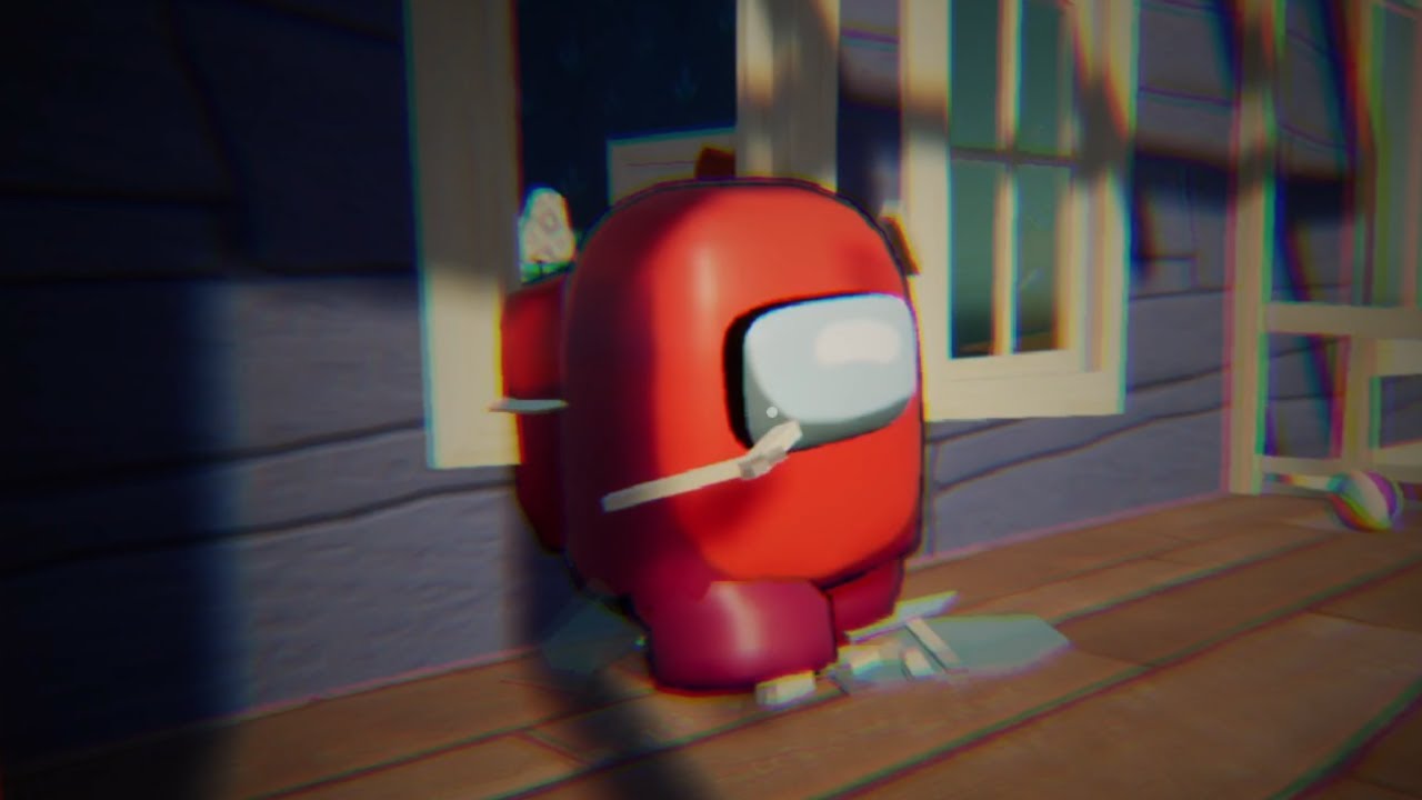 MY NEW NEIGHBOR AMONG US - Hello Neighbor ACT 1 - YouTube