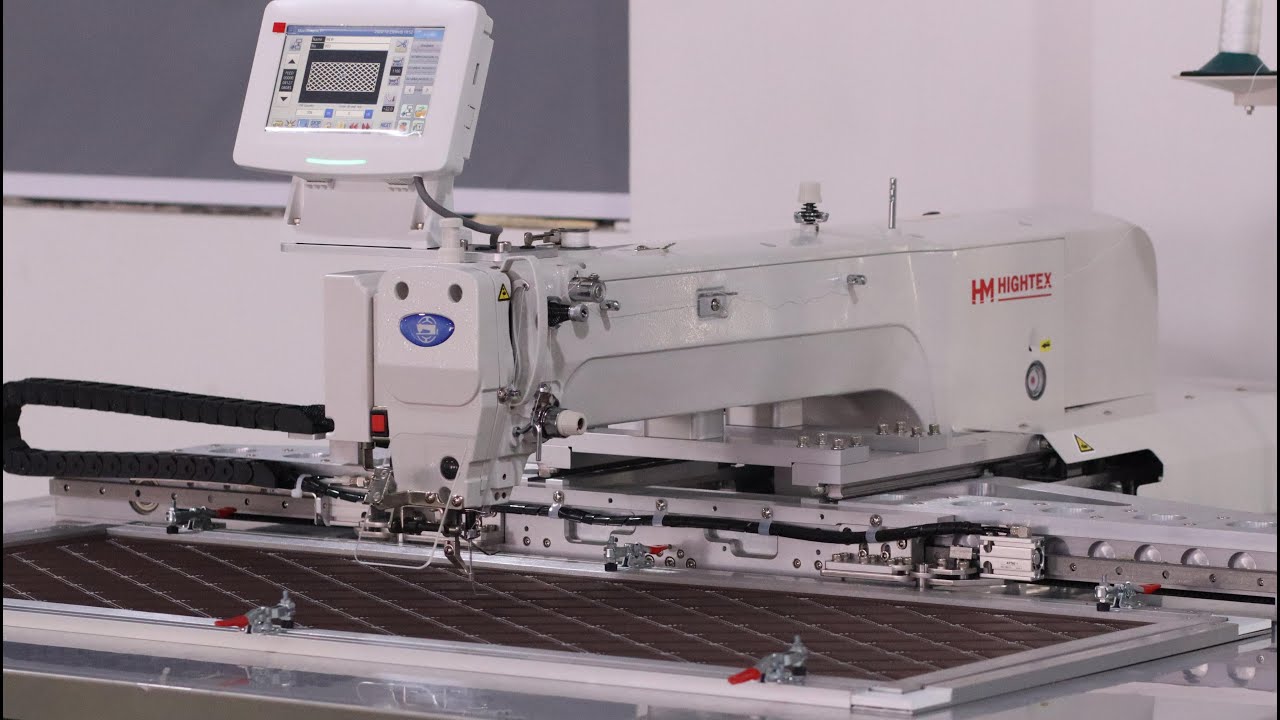 CNC Quilter Upholstery Sewing Machine sold to United States - YouTube