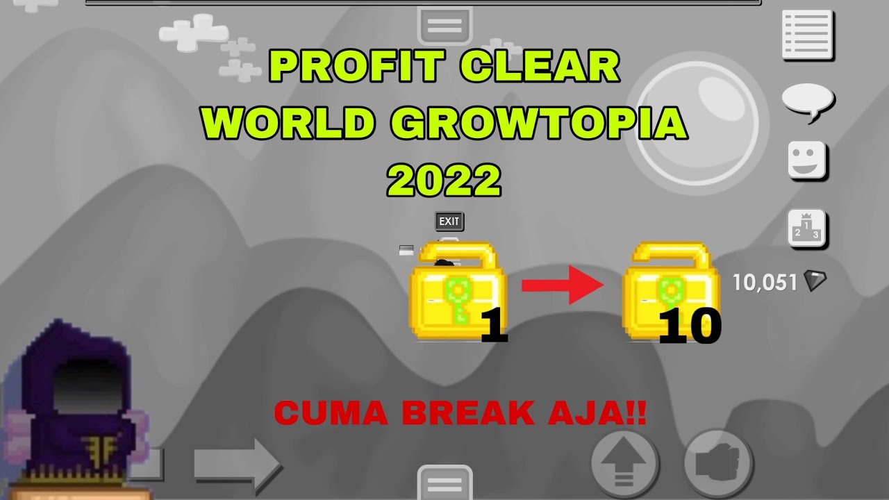 Profit Dari Clear World Growtopia 2022 - GTOWTOPIA INDONESIA - YouTube