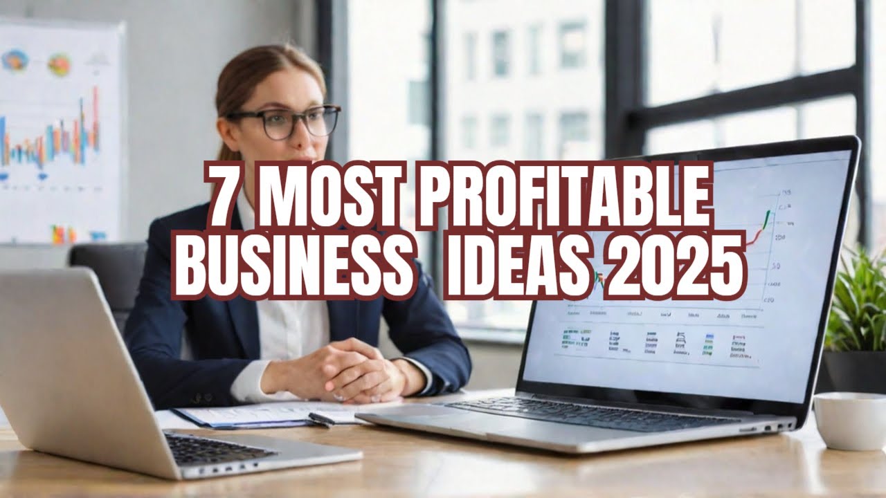 7 Most PROFITABLE Business Ideas That Will Dominate 2025! - YouTube