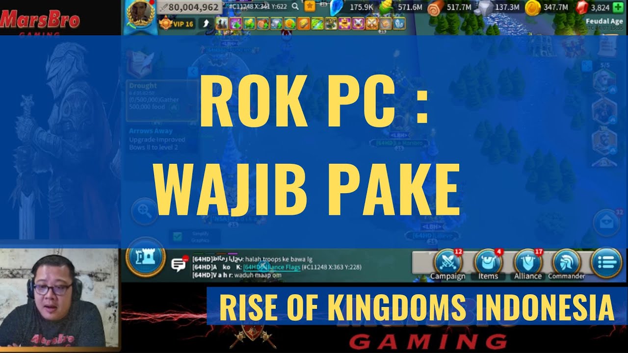 ROK PC UDAH OFFICIAL DAN WOWWWW WAJIB PAKE [ RISE OF KINGDOMS INDONESIA ...