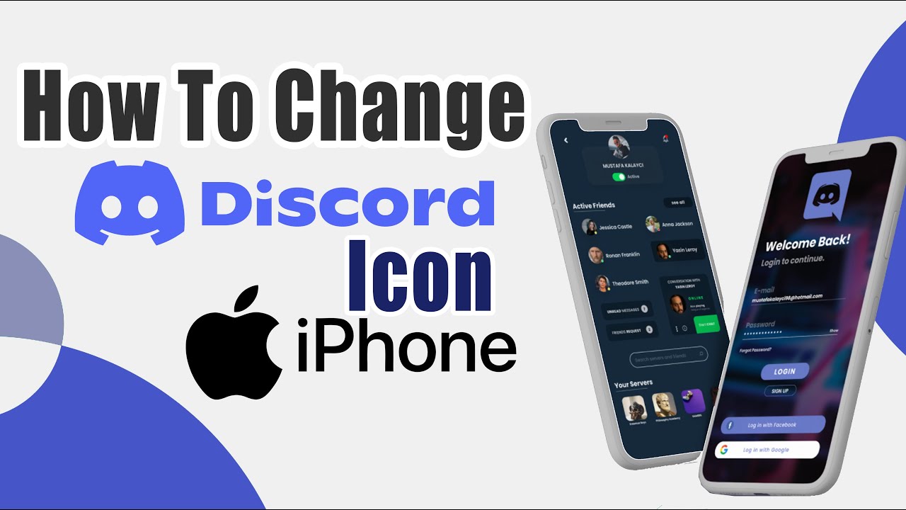 How To Change Discord Icon On Iphone - YouTube