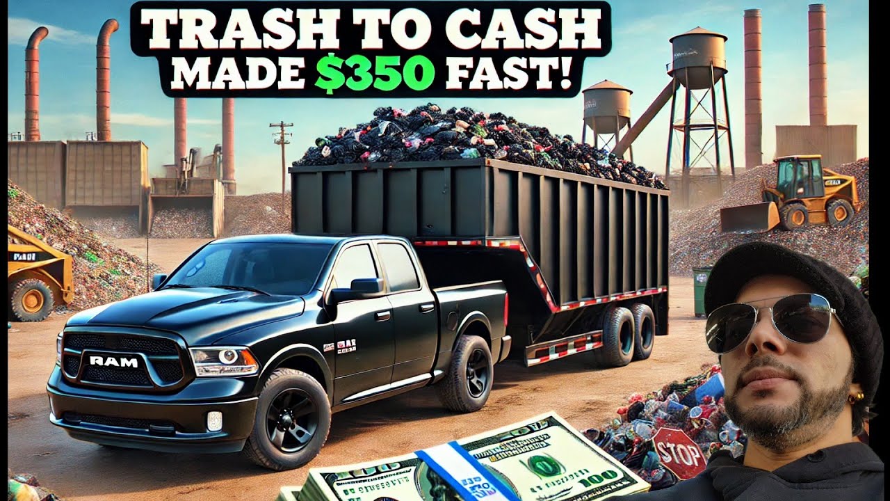 $350!! Turning Trash Into Cash: My Easy Money Dumping Trip! - YouTube