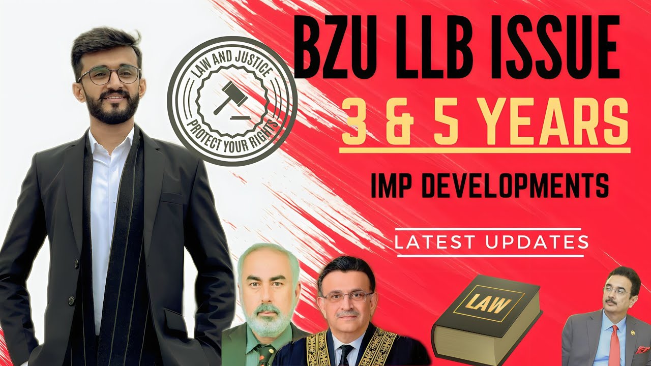 Fear and Hope: New Developments in BZU LLB Exam Issue - YouTube