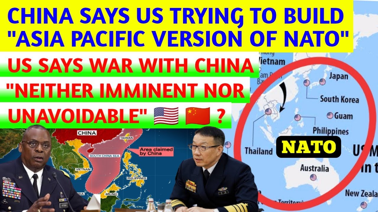 US trying to build Asia-Pacific version of NATO | US creating Asian ...