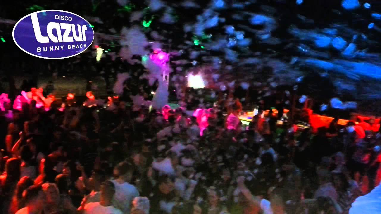 FOAM PARTY - DANCE CLUB 'LAZUR' - YouTube