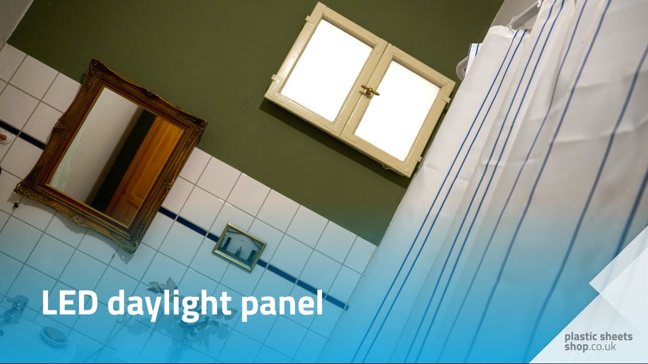 How to make a LED daylight panel (Customer project) | Plasticsheetsshop ...