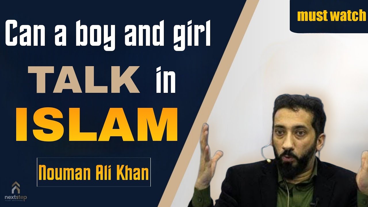 Relationship in Islam |Can boys and girl talk in Islam?Islamic lecture ...