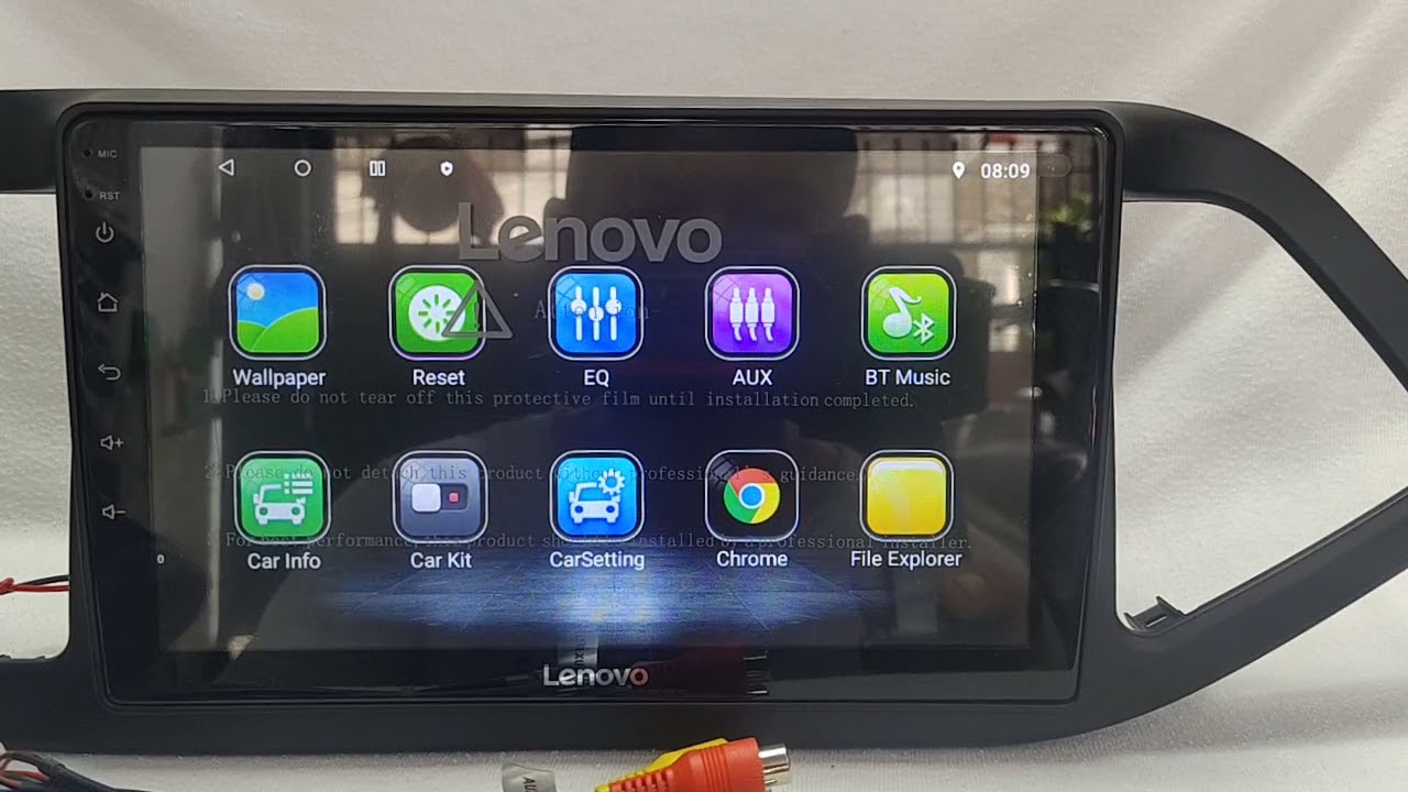 LENOVO ANDROID headunit Review // available for allmost all car models ...