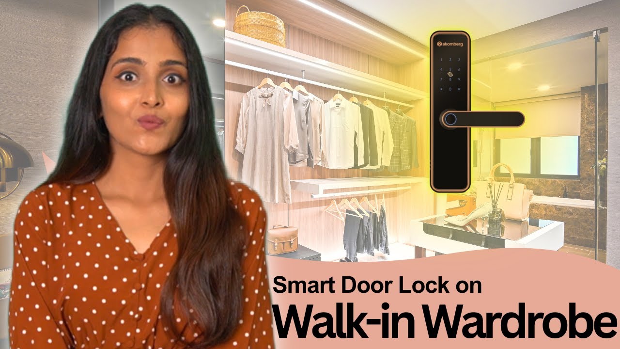 I Installed a Smart Look on My Walk-in Wardrobe Door | New House Update ...
