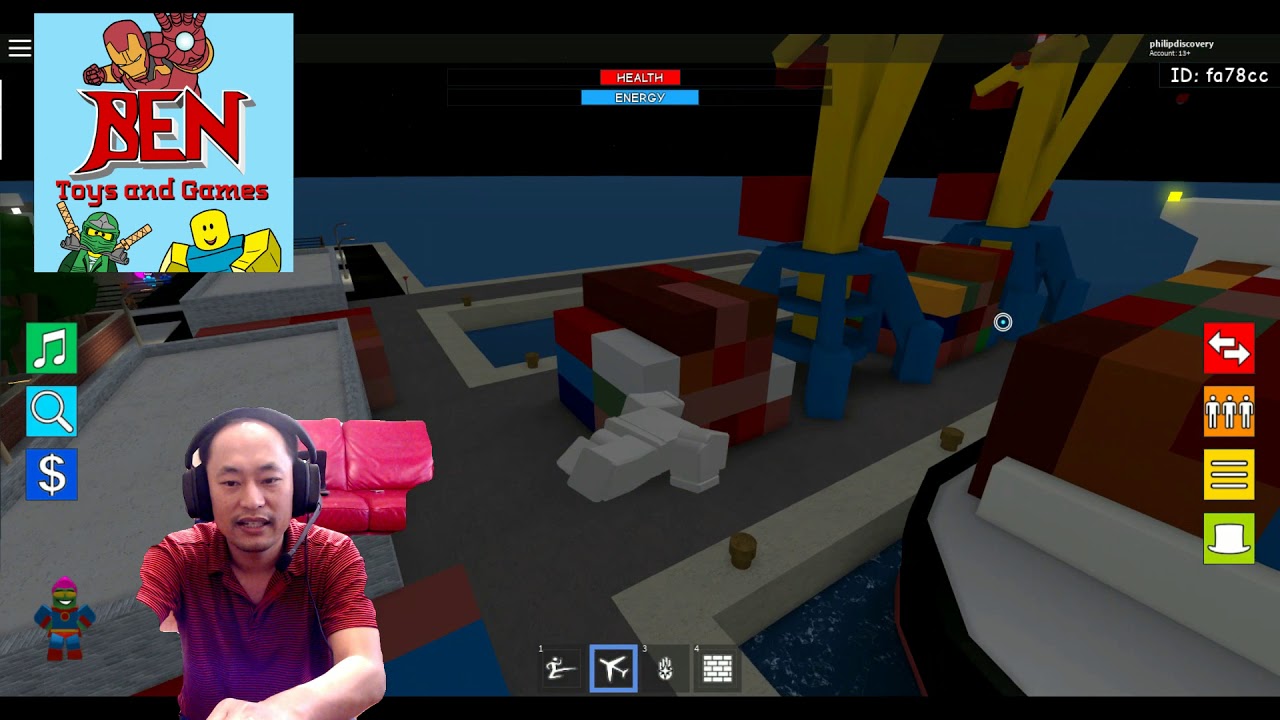 Super Hero Life 2 on Roblox Ben Toys and Games - YouTube