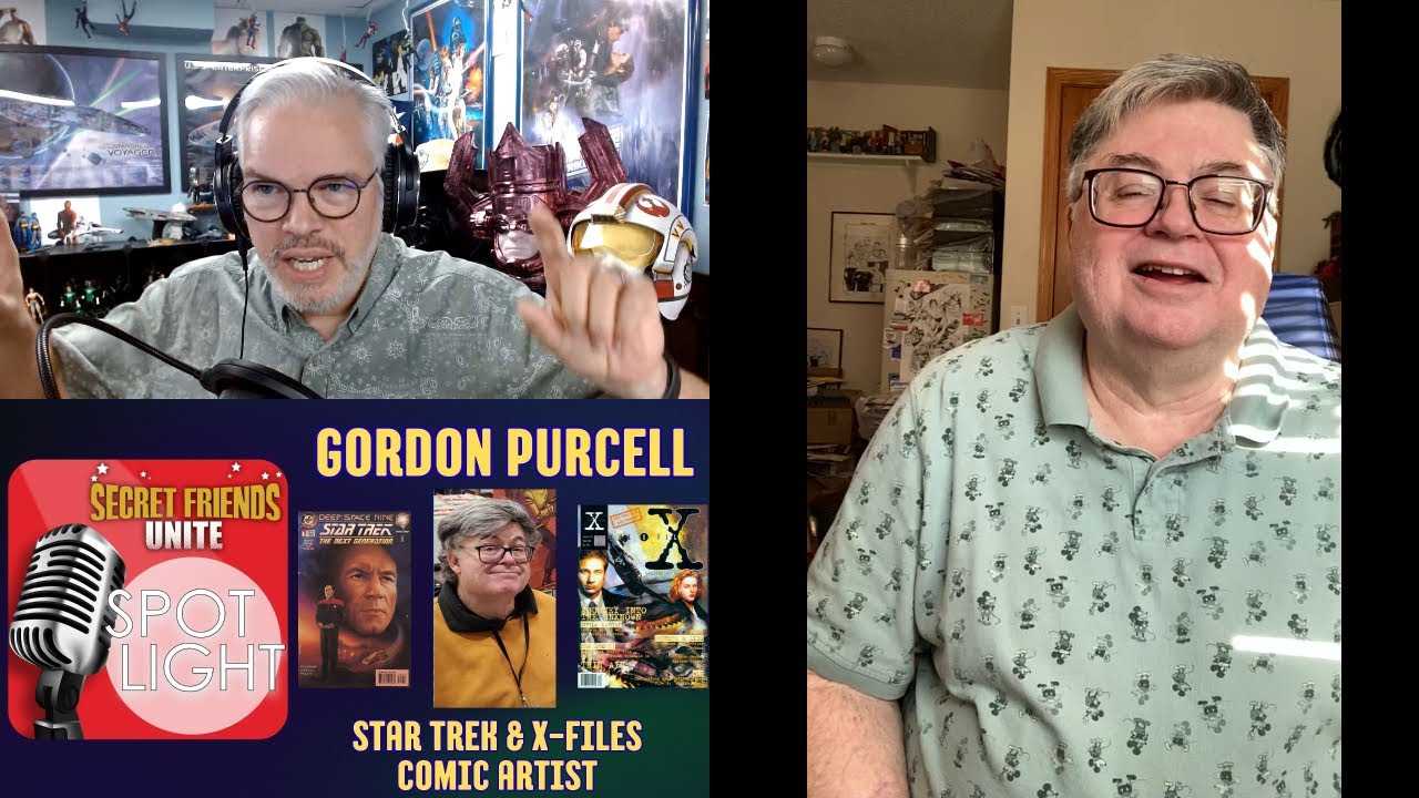 SPOTLIGHT: Gordon Purcell, Star Trek Comics Legend - YouTube