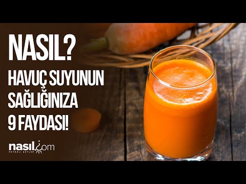 HER AKŞAM BİR BARDAK HAVUÇ SUYU İÇMENİZİN SAĞLIĞINIZA 9 MUHTEŞEM ETKİSİ! #sağlık #havuç #fayda