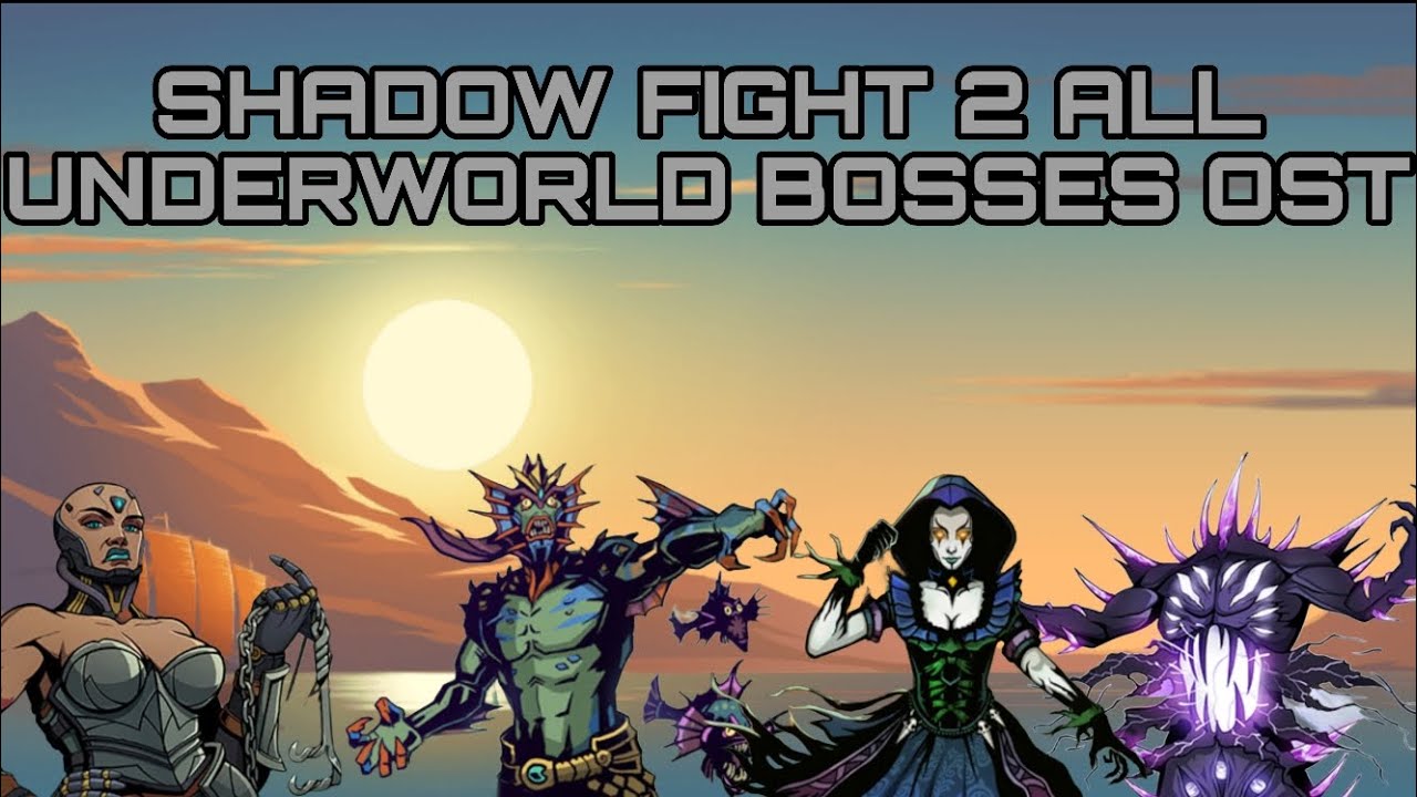 Shadow fight 2 all underworld bosses ost#shadowfight2# ...