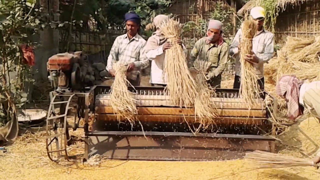 Dhan jharane ki machine .. - YouTube