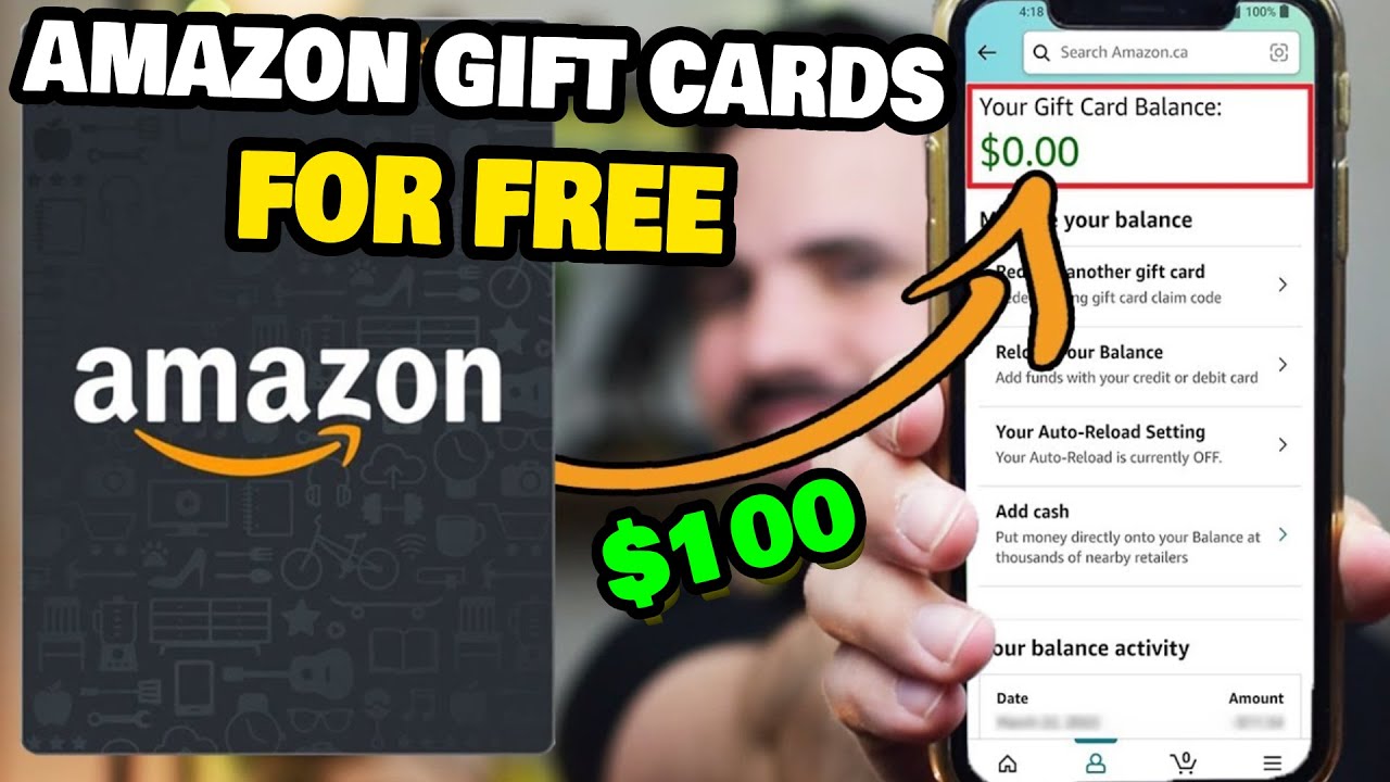 How YOU can get FREE Amazon Gift Card Codes | Amazon Gift Codes for ...