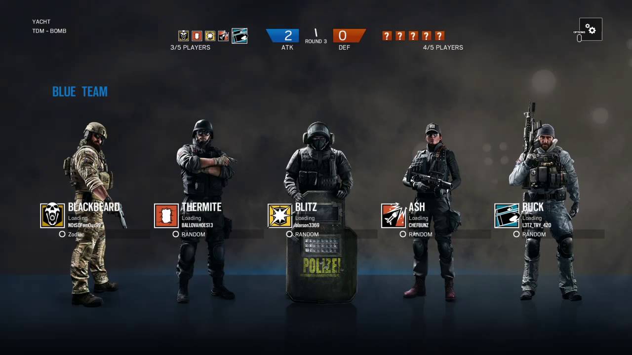 New r6 characters - YouTube