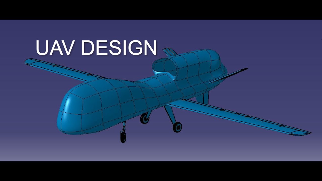UAV Desing with CATIA V5 - YouTube