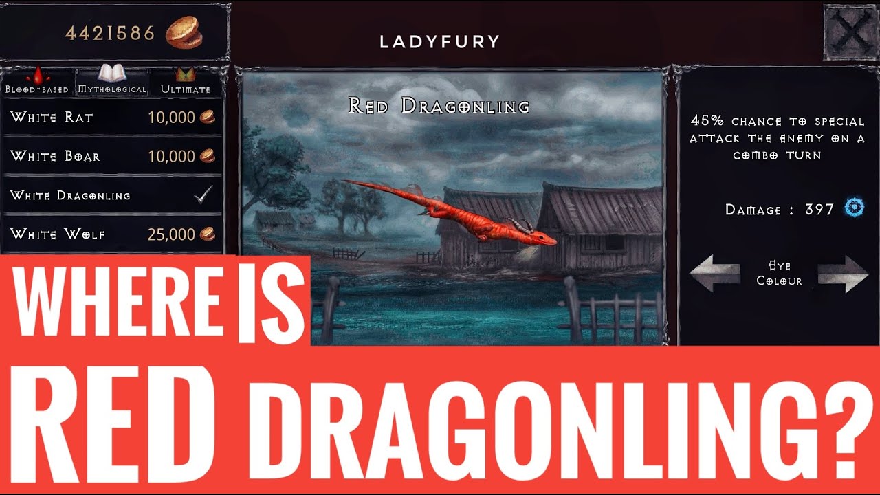 Vampire's Fall: Origins - Where to find RED DRAGONLING? (Mythological ...