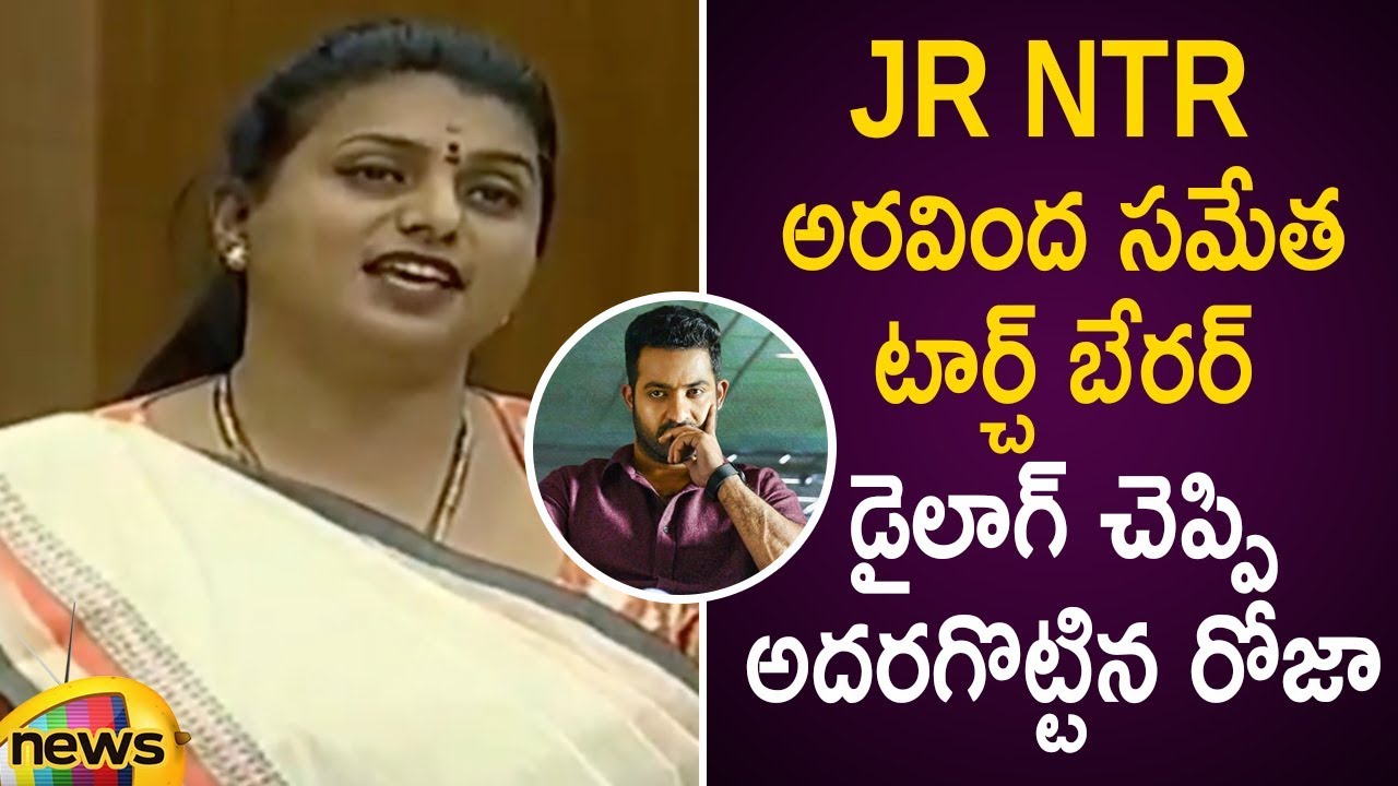 MLA Roja Power Punch Cinematic Dialogues In AP Assembly | MLA Roja ...
