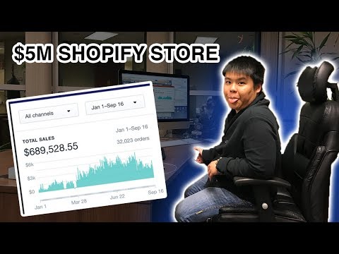 The Best Ecommerce Solution: $5,000,000 From His Shopify Store