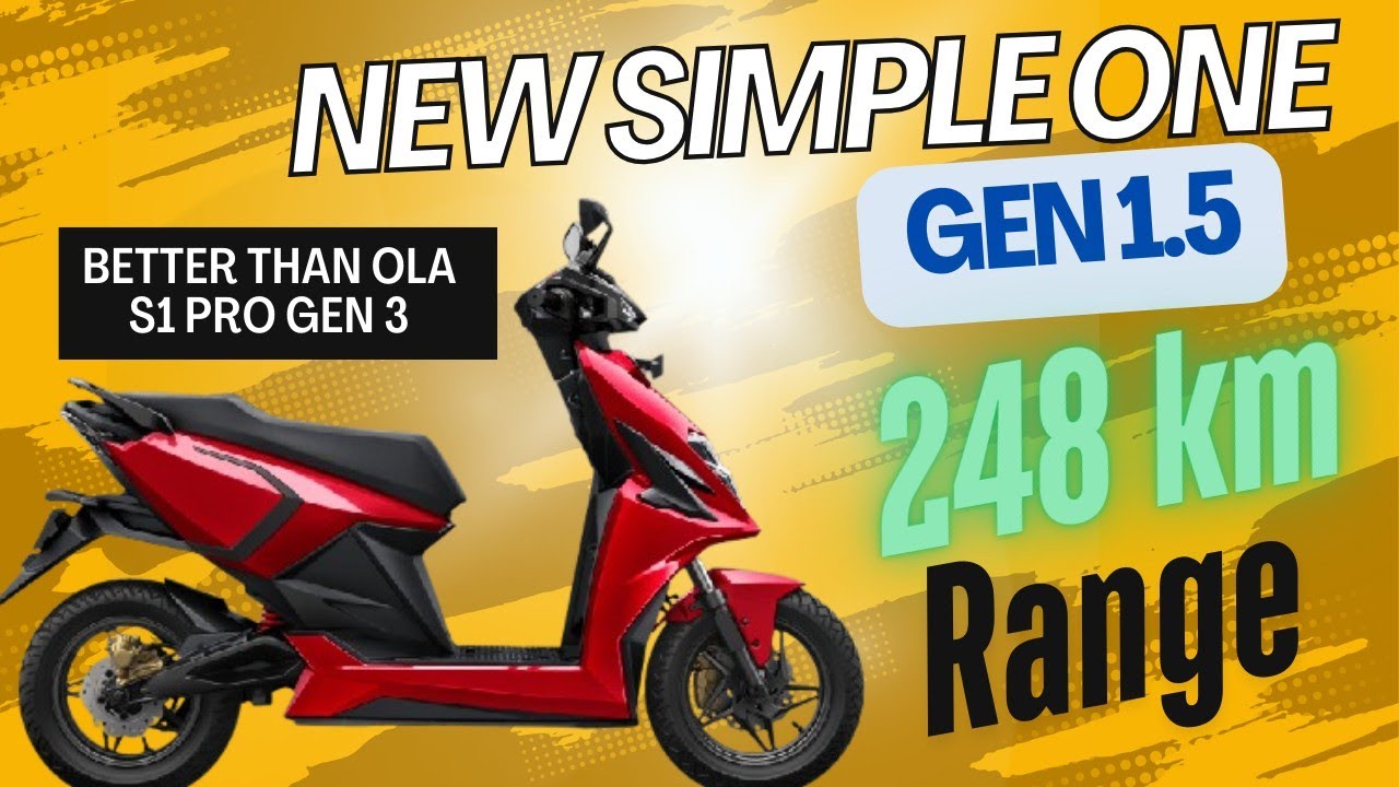 launched new simple one Gen 1.5 | ola S1 pro gen 3 Killer - YouTube