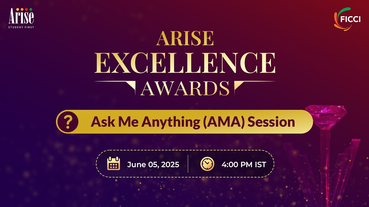ARISE Excellence Awards 2025: AMA (Ask Me Anything) Session - YouTube