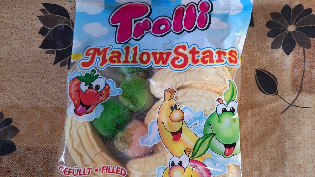 Trolli Mallow Stars - YouTube