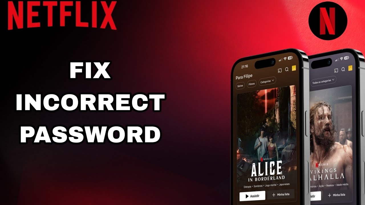 How To Fix And Solve Netflix Incorrect Password | Final Solution - YouTube