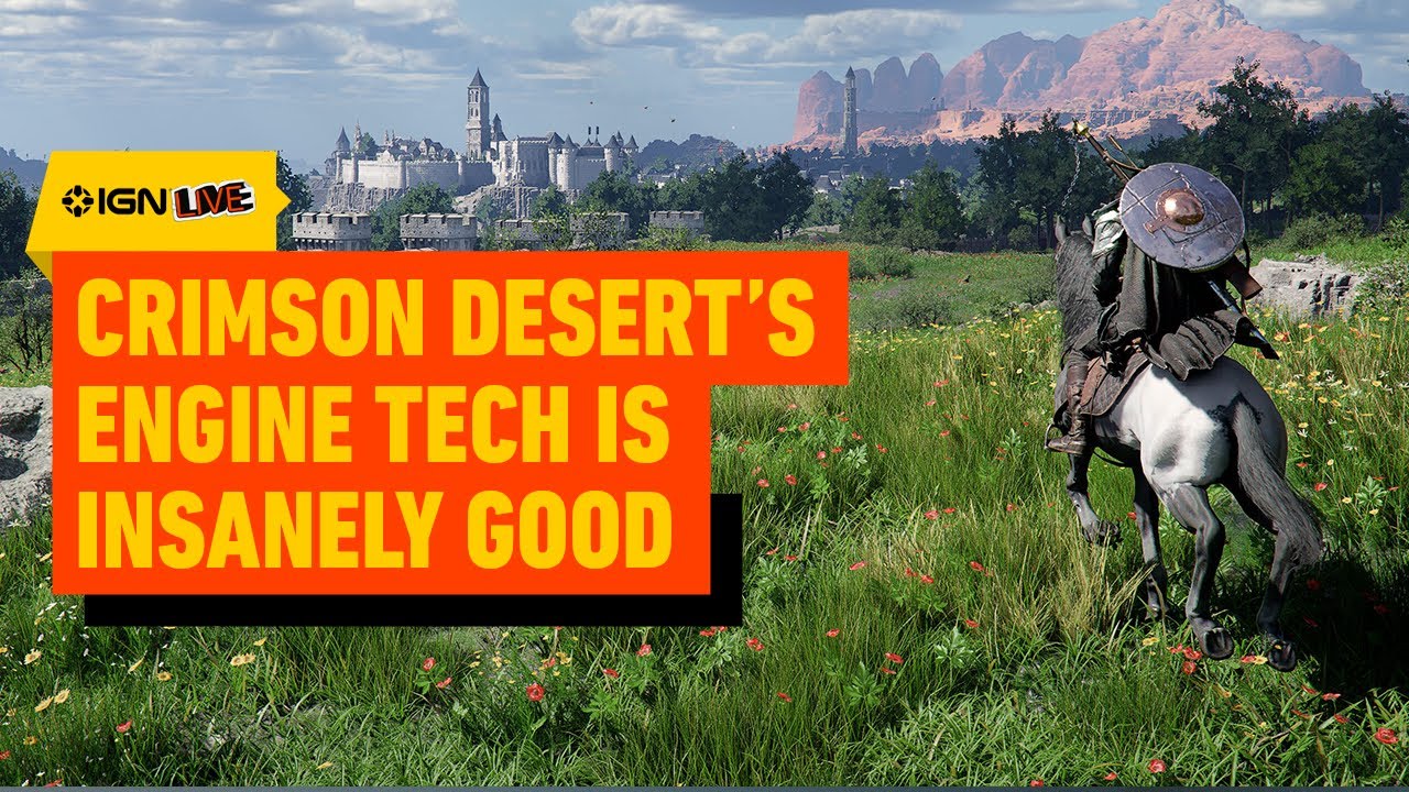 Crimson Desert's Tech Is Insanely Impressive | IGN Live 2025 - YouTube