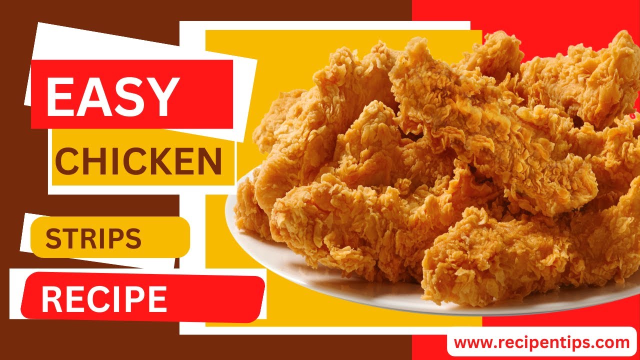Easy Chicken Strips Recipe | 10 minutes Chicken Snacks Recipe | Recipe ...
