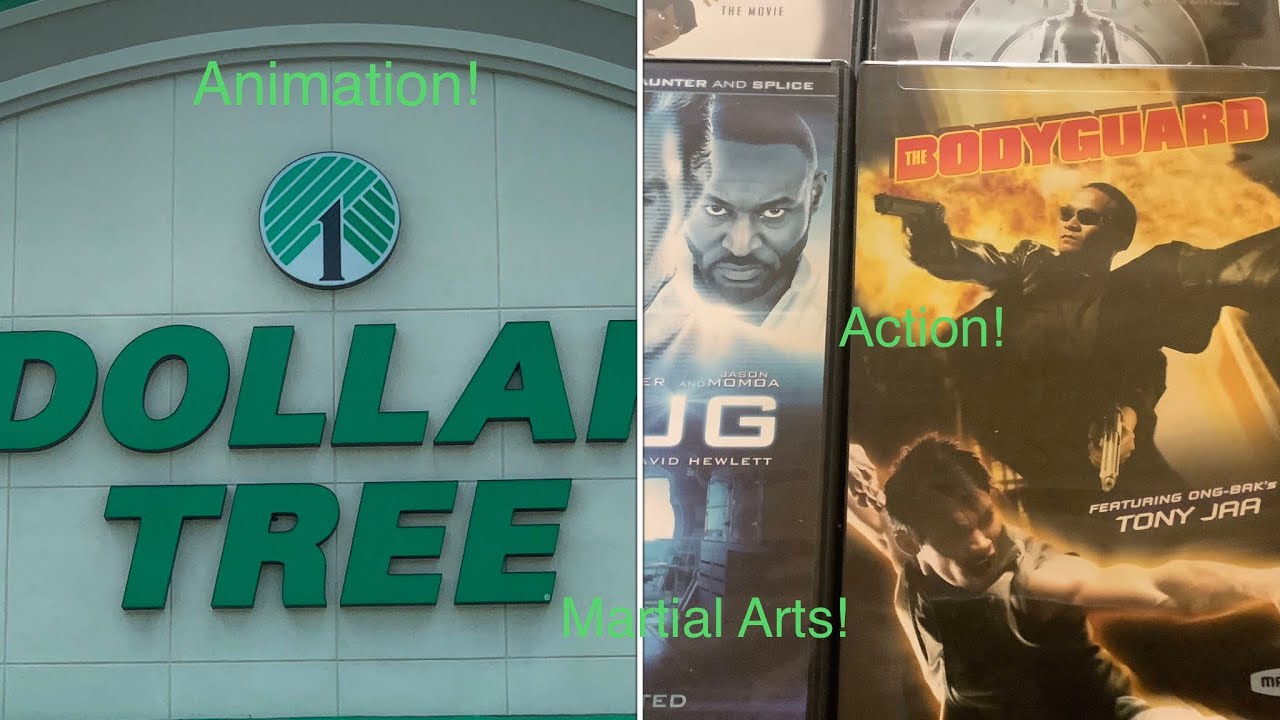 Dollar Tree Action and Sci-Fi DVD Haul! - YouTube