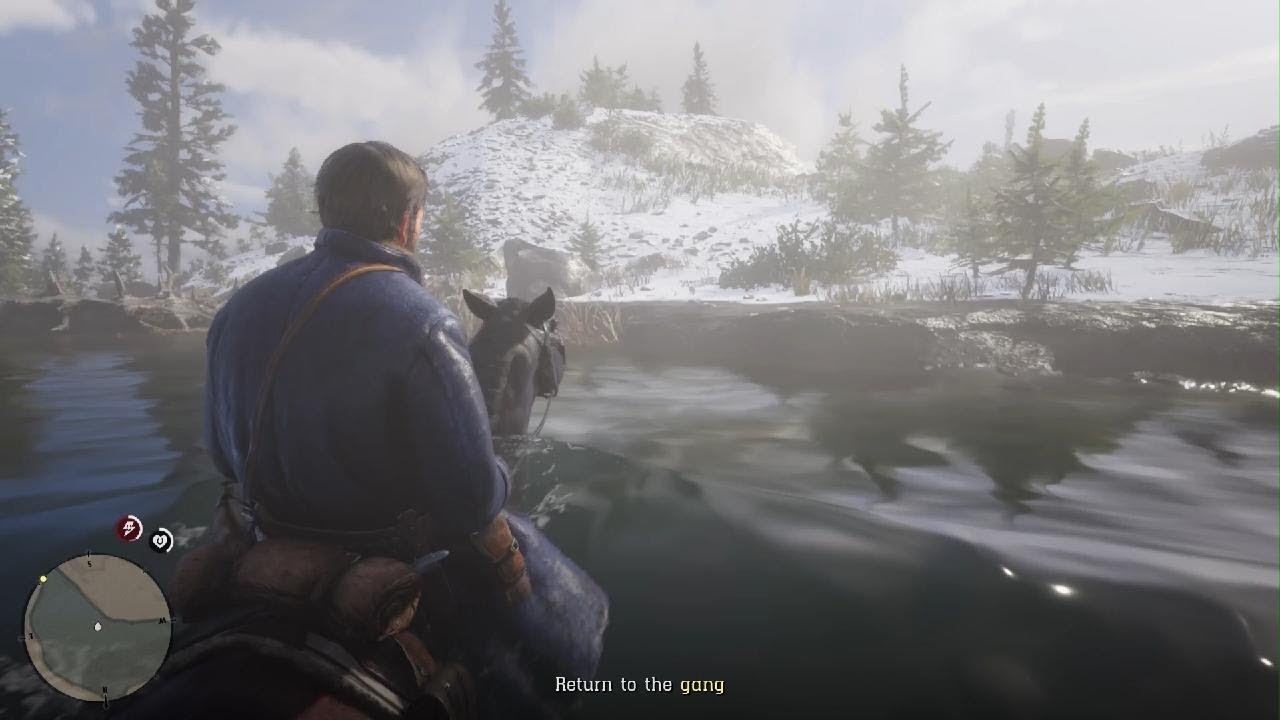 Red Dead Redemption 2 PS5 60 FPS update gameplay - YouTube