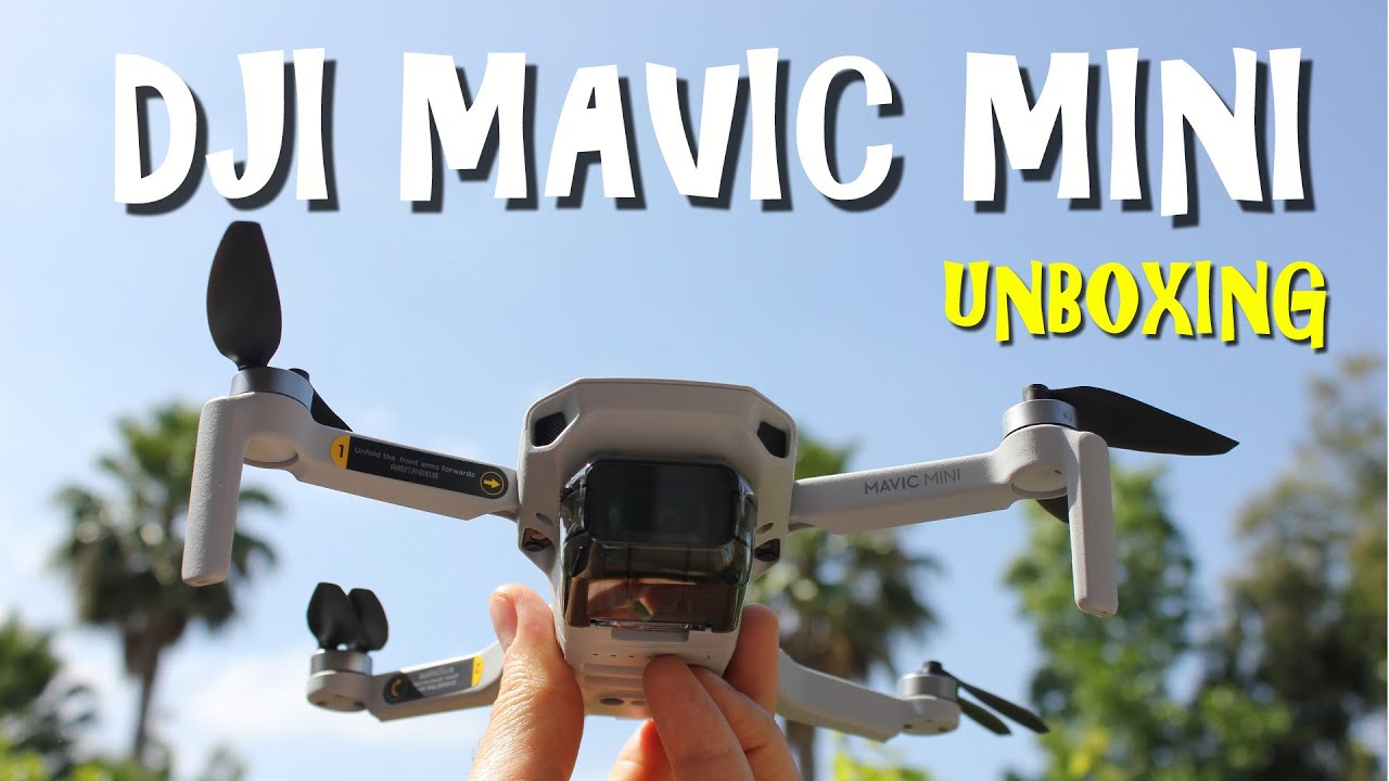 DJI Mavic Mini Bundle unboxing - YouTube