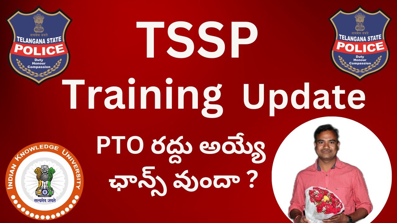TSSP Training Latest Update And PTO Information ...