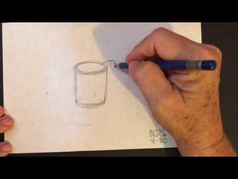 Art for Beginners--Drawing the Mug - YouTube