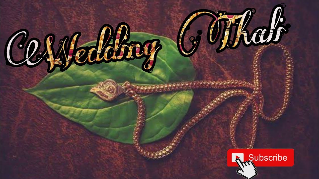 kerala wedding Thali designs..@vskcreation152 - YouTube