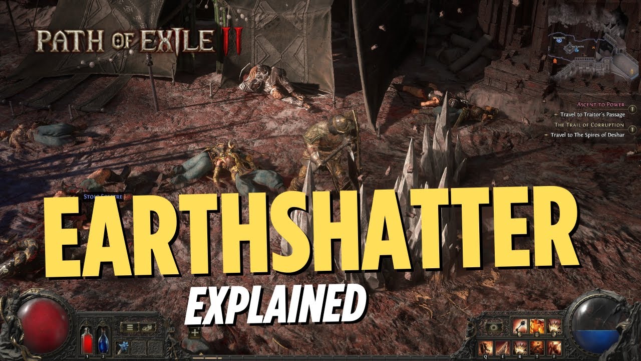 Earthshatter explained - Path of Exile 2 - YouTube