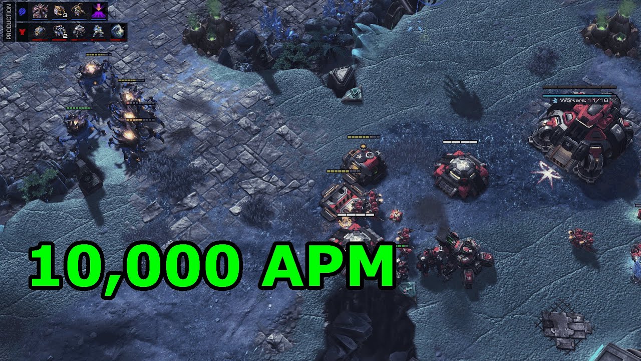 EPIC BILES - Eris vs BenBotBC - Starcraft 2 AI - YouTube